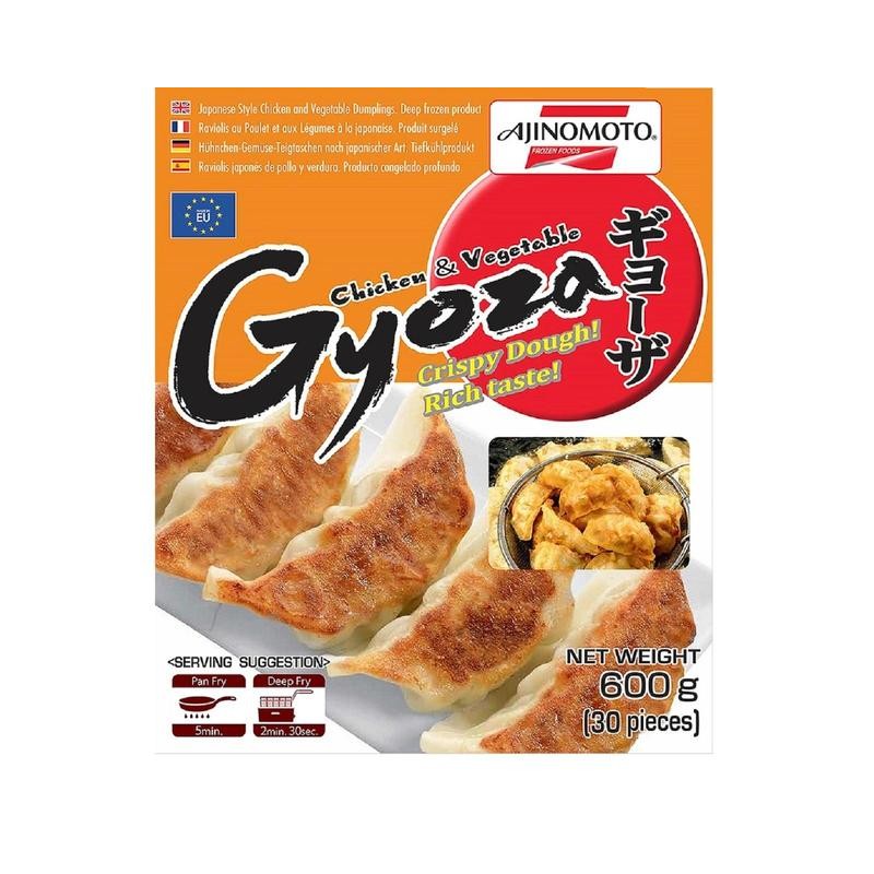 Gyoza poulet et légumes Ajinomoto 30p/600g PL