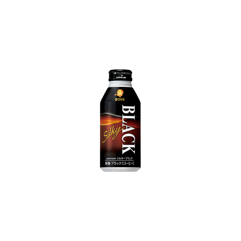 Silky Black Coffee Sugar Free BOSS SUNTORY - 400ml