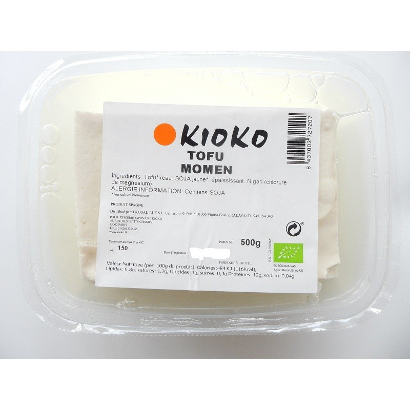 TOFU Momen Ferme BIO 500G KIOKO