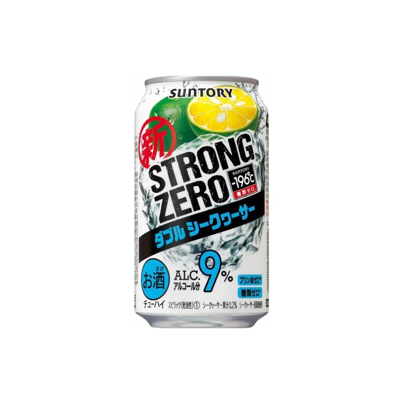 Strong Zero Double Shekwasha -196°C SUNTORY 350mL