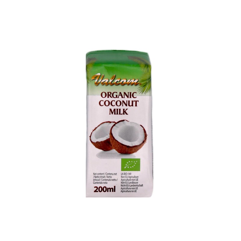 Lait de Coco BIO VALCOM - 200mL