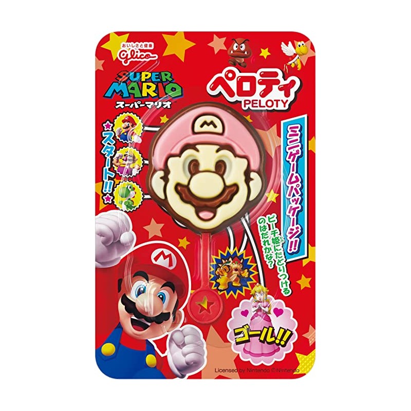 Super Mario Choco Peloty GLICO - 20G