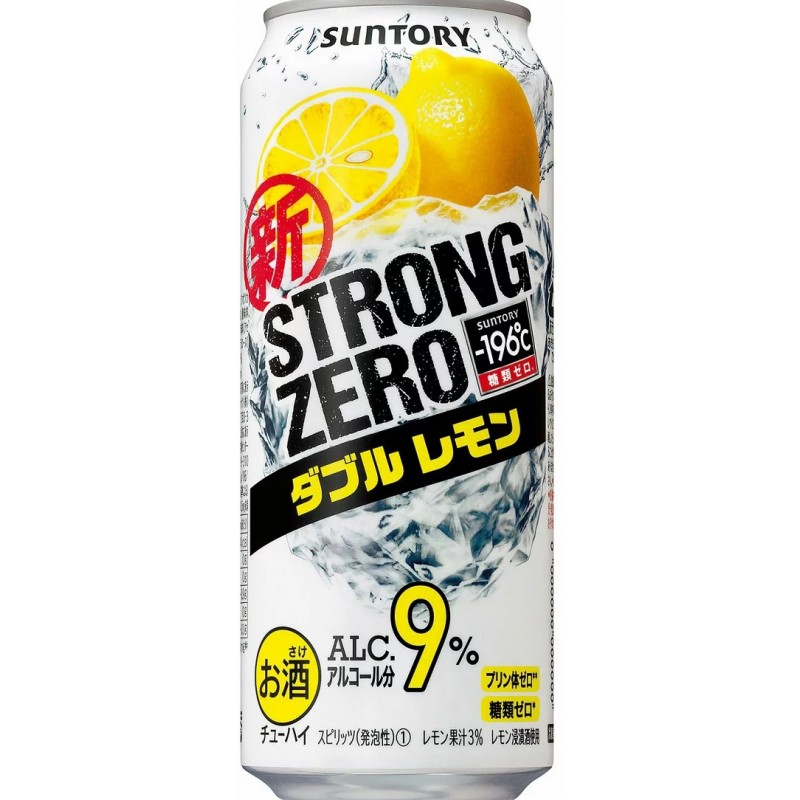 Strong Zero -196° Lemon SUNTORY - 500mL
